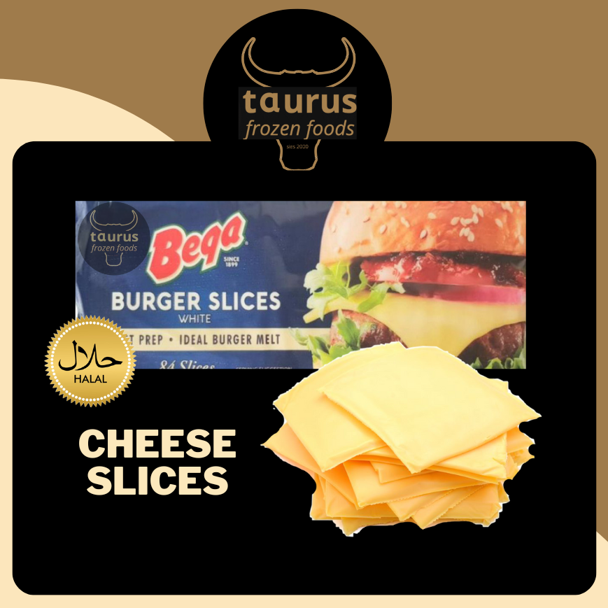 Cheese – Burger Slices (84 Slices) – TaurusFrozenFoods